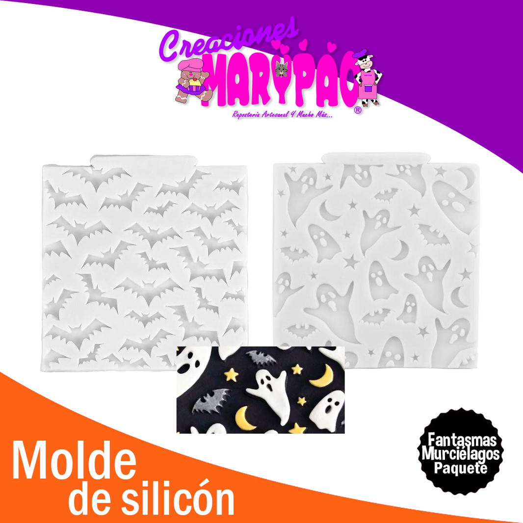 Moldes De Silicón: Halloween – Creaciones Marypao